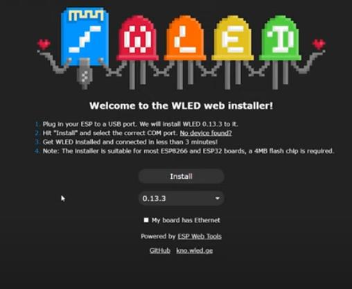 【Arduino 动手做】WLED & ESP32：DIY LED项目的动态二重奏- Makelog(造物记)