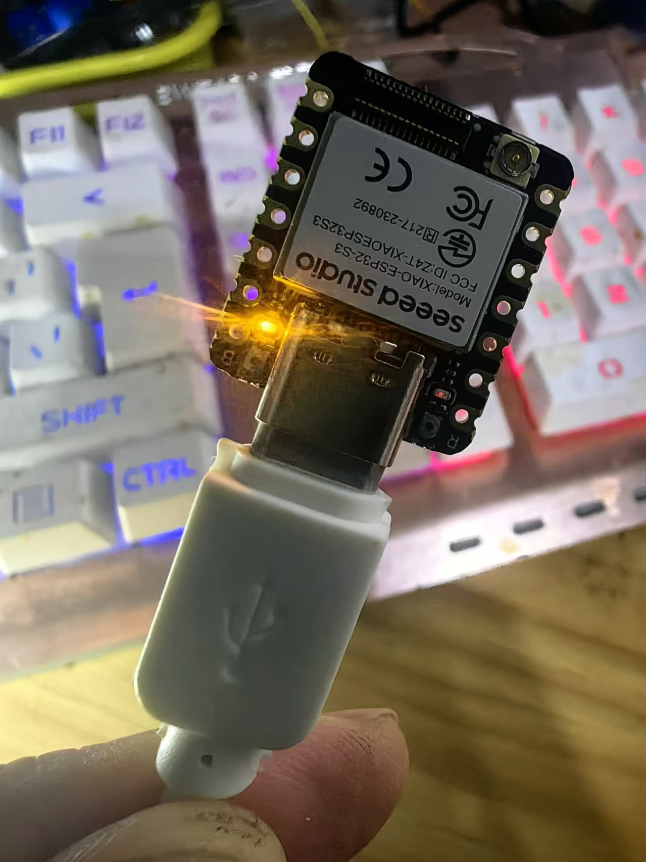 【花雕学编程】arduino动手做(231) 搭建xiao Esp32s3 Sense的开发环境 Makelog造物记