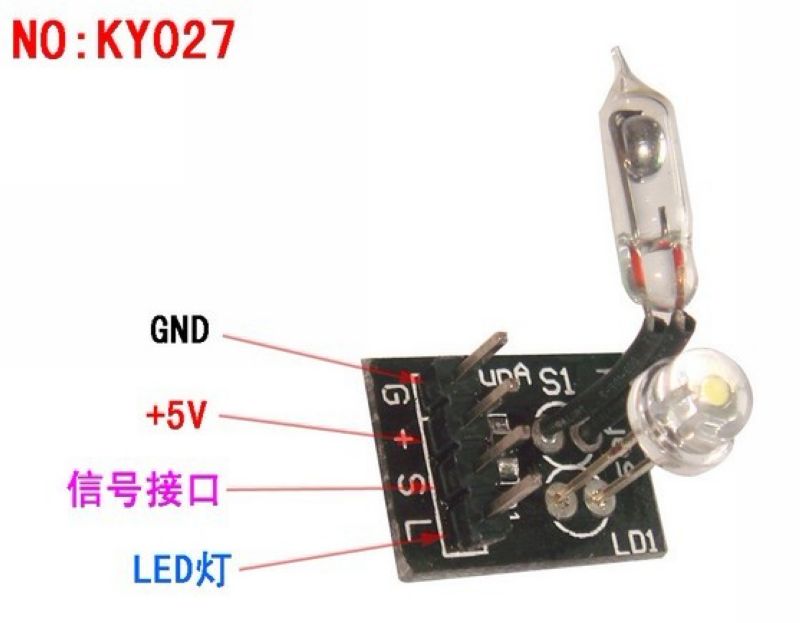 【雕爷学编程】Arduino动手做（132）---KY-027魔术光环模块- Makelog(造物记)