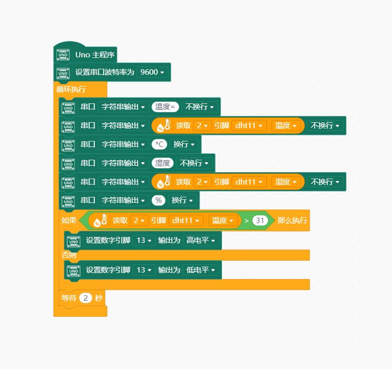 【雕爷学编程】arduino动手做(55) Dht11温湿度传感器模块2 Makelog造物记