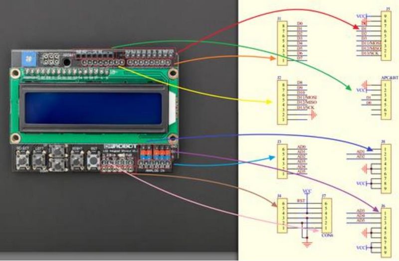 【雕爷学编程】Arduino动手做（133）---LCD1602扩展板模块- Makelog(造物记)